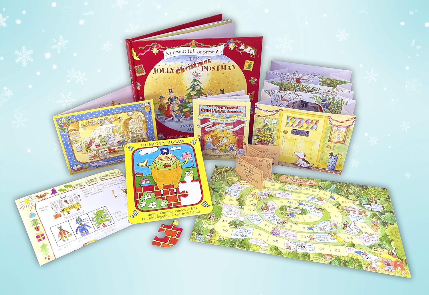 Jolly Postman Christmas Story Book Summary and Review - BooksWagon